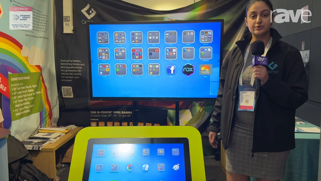 ISE 2024: Genee Group Showcases Touch Table Interactive Display – rAVe ...