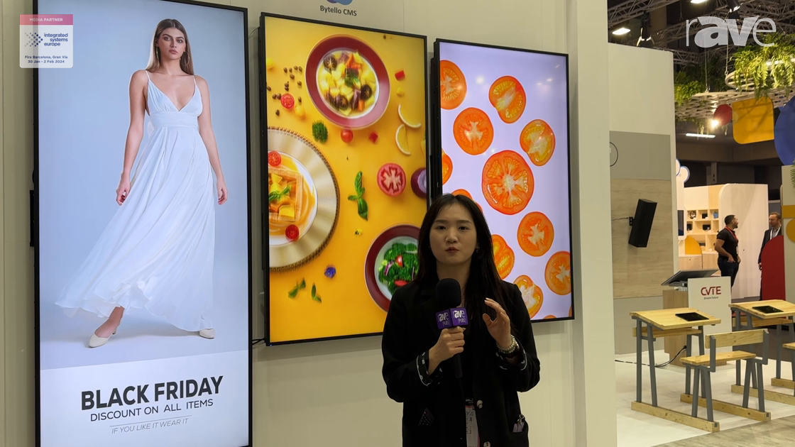 ISE 2024: CVTE Features Digital Signage Production Line in Range of Brightness Options – rAVe [PUBS]