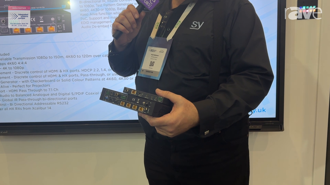 ISE 2024: SY Electronics Shows Off Xcaliber 14 HDMI Splitter and Extender Set – rAVe [PUBS]