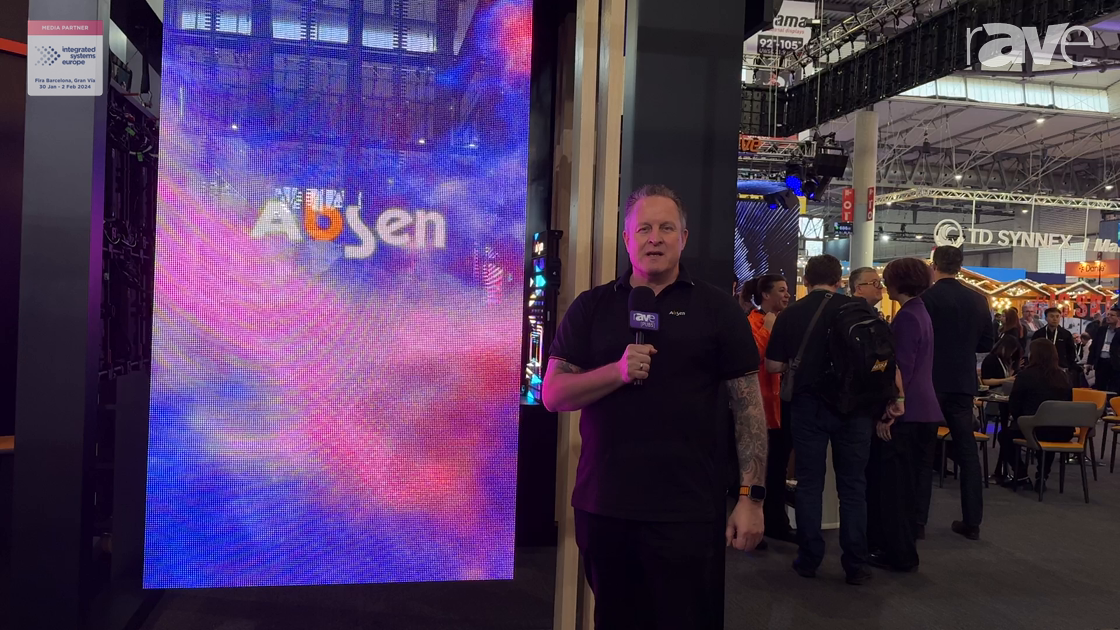 ISE 2024: Absen Shows Off Second-Gen Jupiter Series JP6 Mesh LED ...