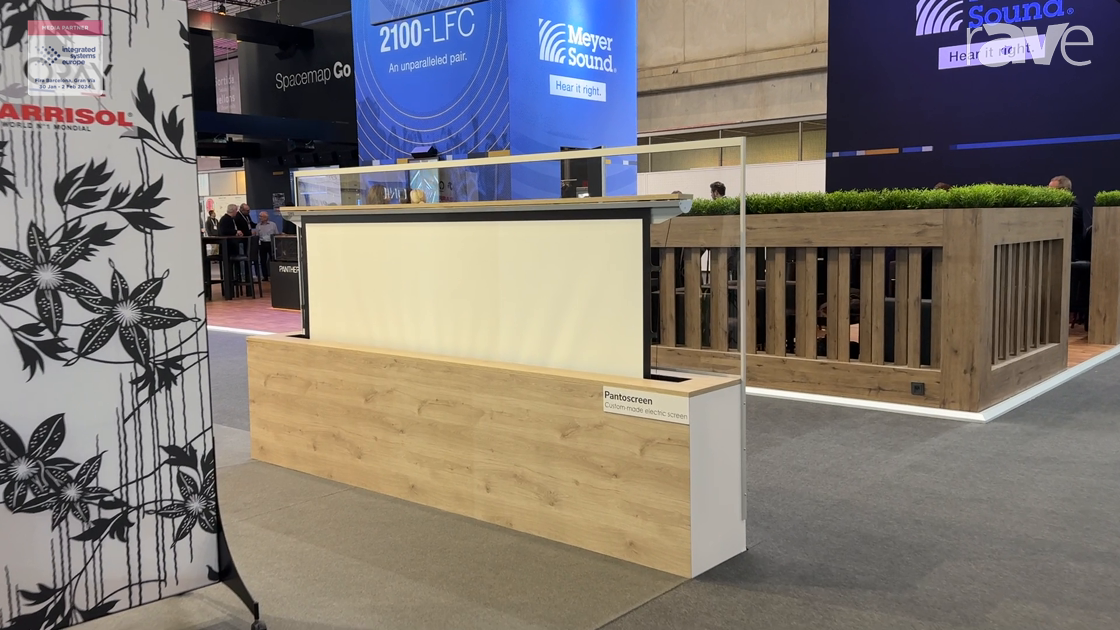 ISE 2024: Oray Shows Pantoscreen Custom Motorized Projection Screen ...