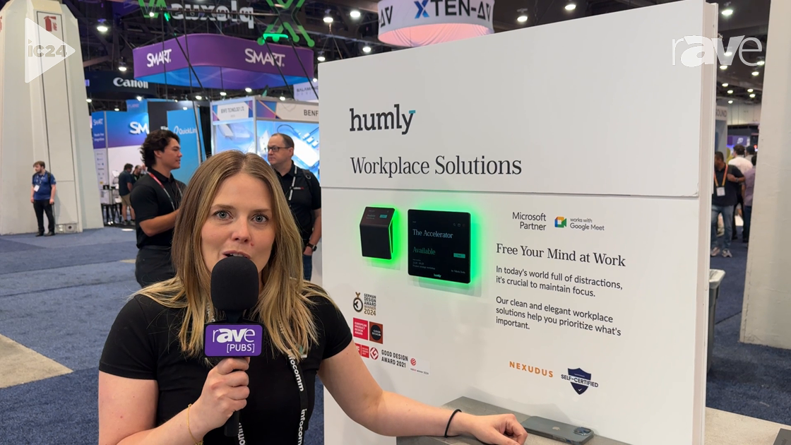 InfoComm 2024: Humly Showcases Humly Room Display, a Linux-Based Meeting Room Booking Solution ...