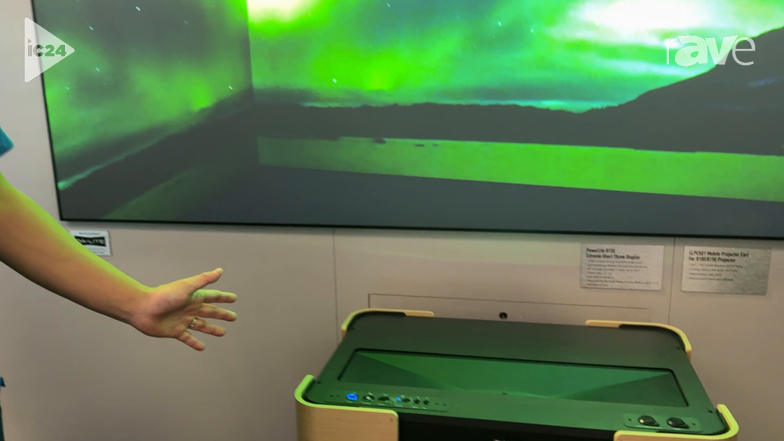 InfoComm 2024: Epson Debuts ELPCS01 Mobile Projector Cart for PowerLite ...