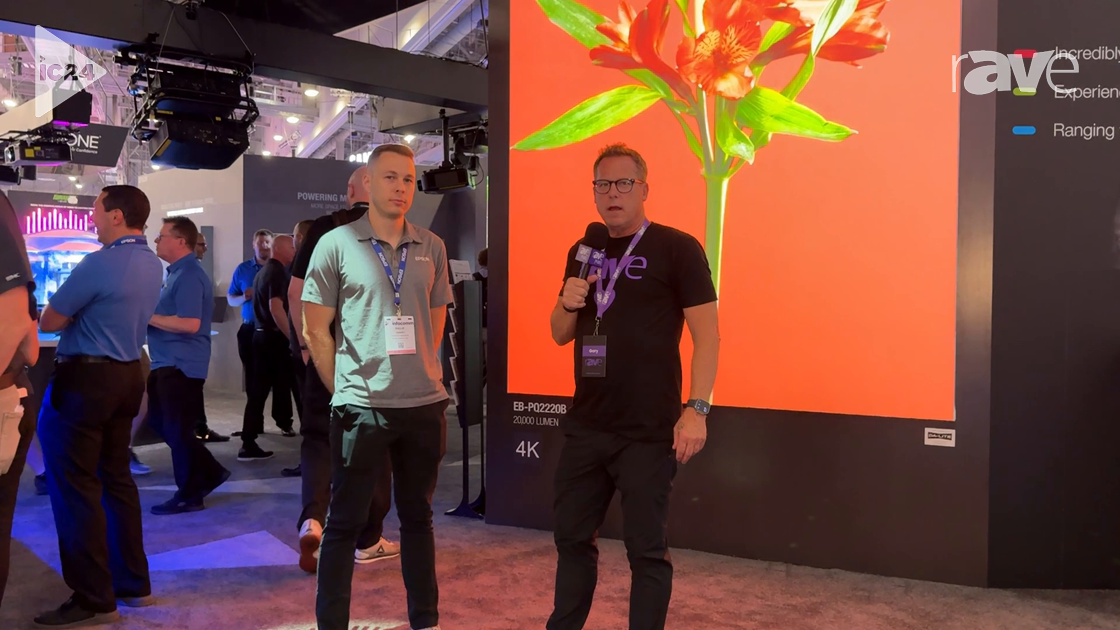 InfoComm 2024: Gary Kayye Gets a Tour of the Epson Booth from Phil ...