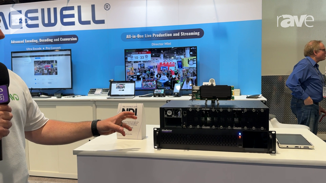 InfoComm 2024: Magewell Highlights Modator Higher Density 2U Chassis ...