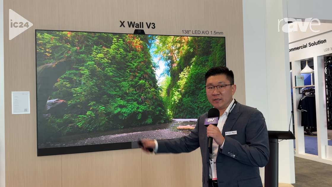 InfoComm 2024: QSTECH Presents X Wall V3, a 138-Inch Interactive LED Display with 1.5mm Pixel ...