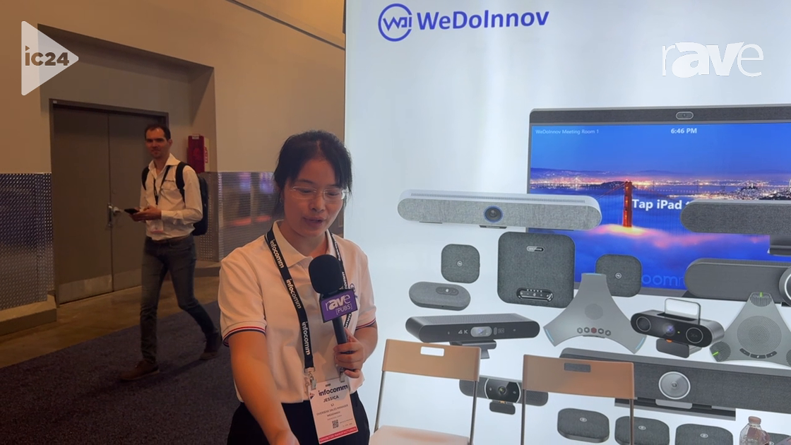 InfoComm 2024: WeDo Innovation Ltd. Shows TB 5W 4K Video Bar Kit and Soundbar with AI Tracking ...