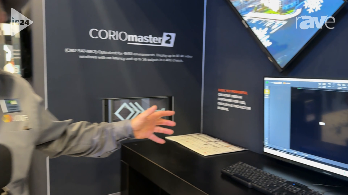 InfoComm 2024: tvONE Showcases CORIOmaster2 Platform for LED, Displays and Projector Blends ...