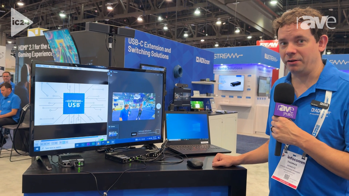 InfoComm 2024: ICRON Shows Off Lightware TAURUS TPX-4×3-TX20-RX107 ...