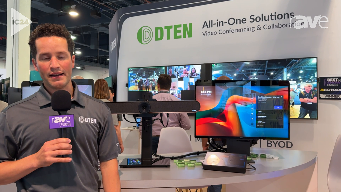 InfoComm 2024: DTEN Shows Off DTEN Bar, a Video Conferencing Solution ...