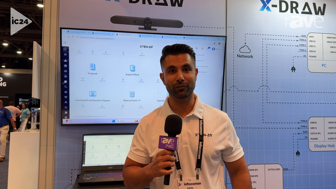InfoComm 2024: XTEN-AV Shows Off New Submittals and Spec Sheets Feature in AV Design Software ...