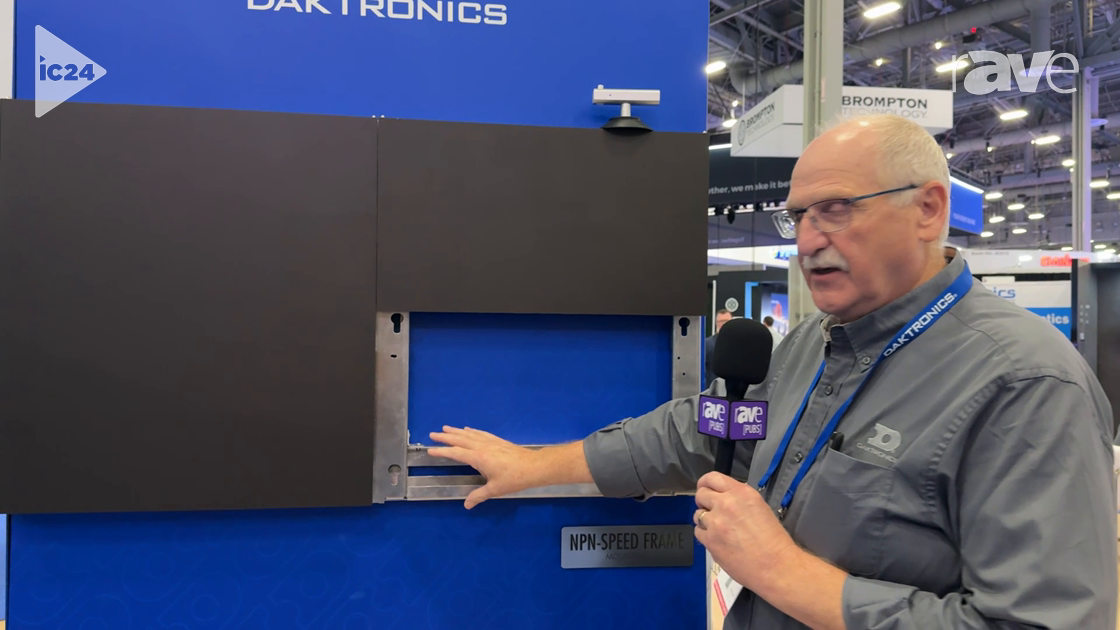 InfoComm 2024: Daktronics Talks Benefits of Speed Frame System for ...