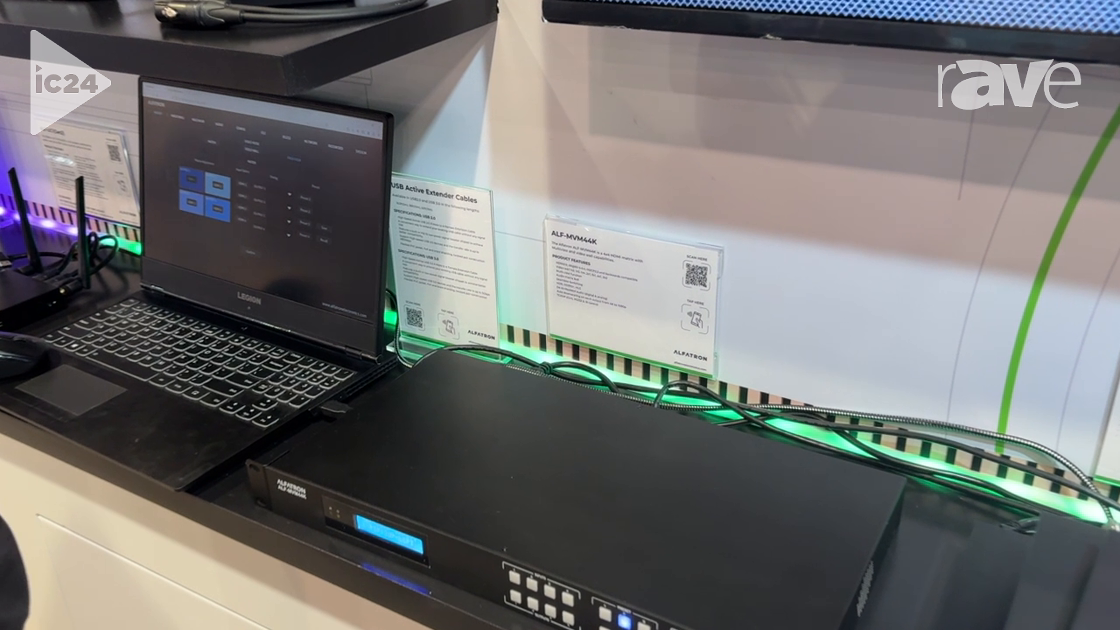InfoComm 2024: Alfatron Shows ALF-MVM44K 4×4 HDMI Matrix With Multiview ...
