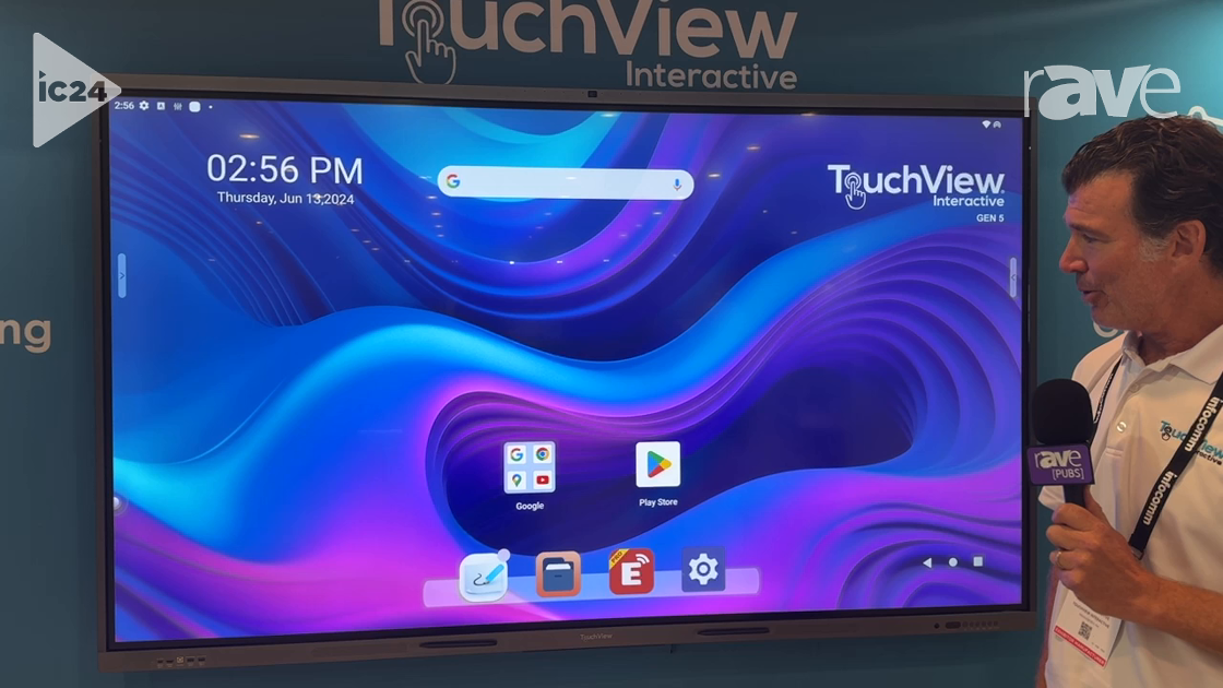 InfoComm 2024: TouchView Interactive Introduces Ultra Series, Now EDLA ...