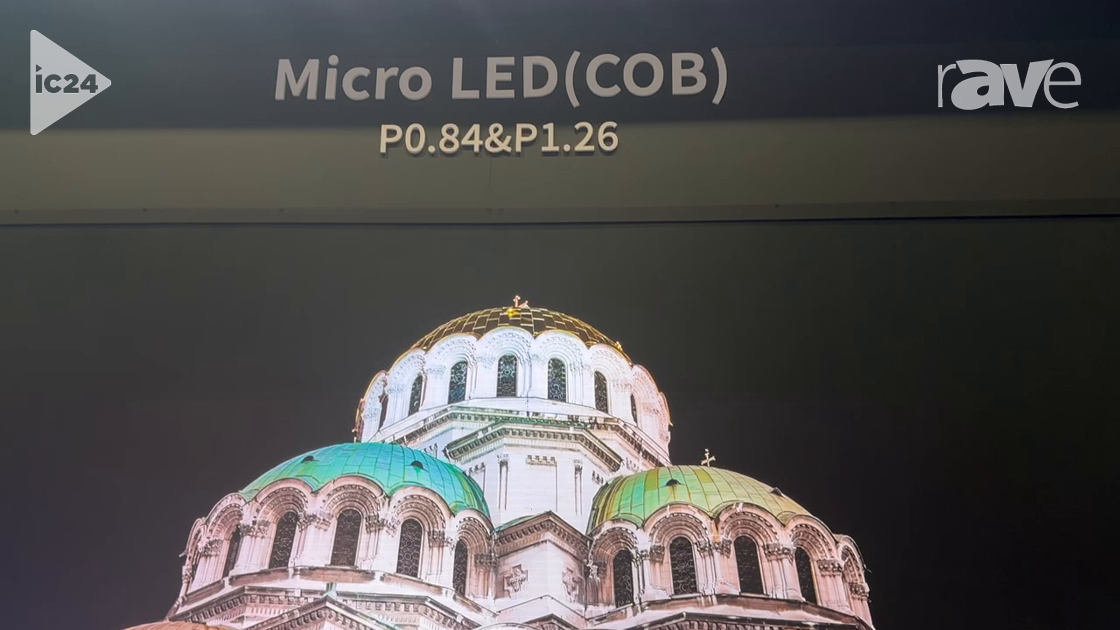 InfoComm 2024: Danacoid Multimedia Shows the DyneCrystal Micro LED(COB), With the Chip on the ...