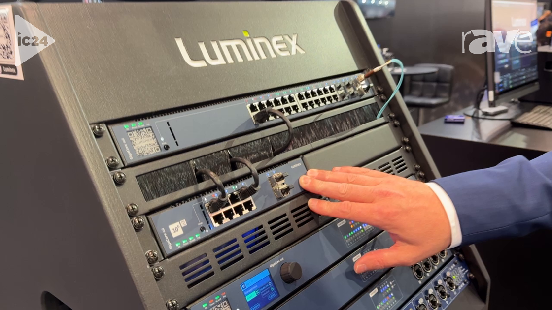 InfoComm 2024: Luminex Highlights the GigaCore 10i Network Switch for ...