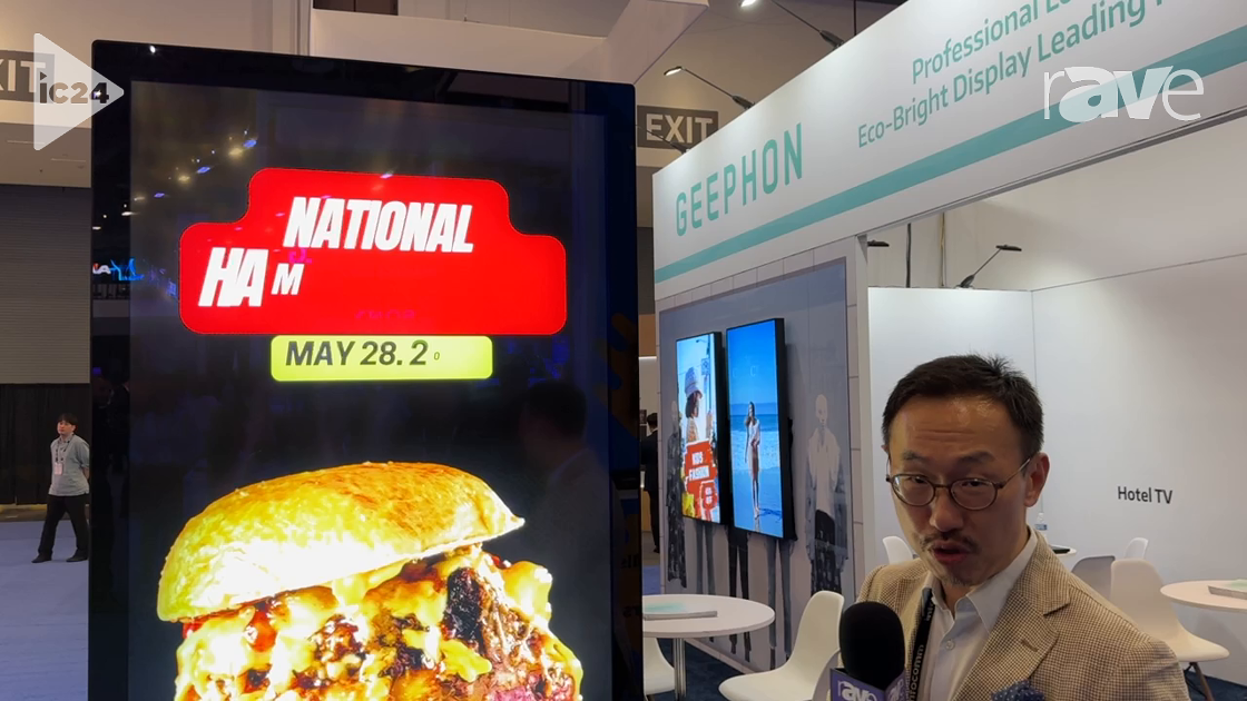 InfoComm 2024: Geephon Presents IP60 Rated 75-Inch Outdoor Totem Digital Signage Display – rAVe ...