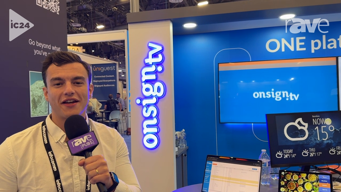 InfoComm 2024: OnSignTV Shows Dashboard for Monitoring Multiple Digital ...