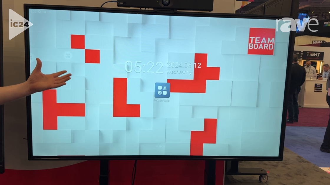 InfoComm 2024: TeamBoard Shows Off TeamBoard FX Interactive Display with Android OPS – rAVe [PUBS]