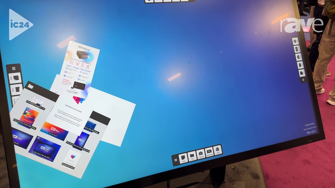 InfoComm 2024: TeamBoard Shows TeamBoard PCAP Interactive Panel for Defense, Construction ...
