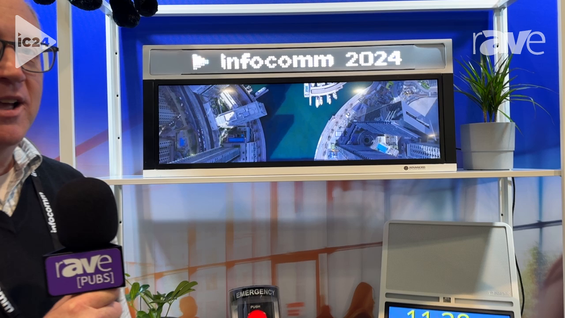 InfoComm 2024: Advanced Network Devices Introduces Large HD IP Display for Facility Management ...