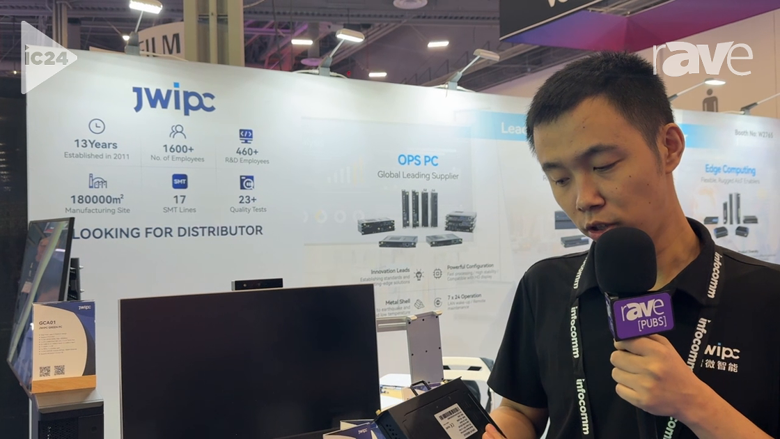 InfoComm 2024: JWIPC Showcases OPS PC Module Digital Signage Player – rAVe [PUBS]
