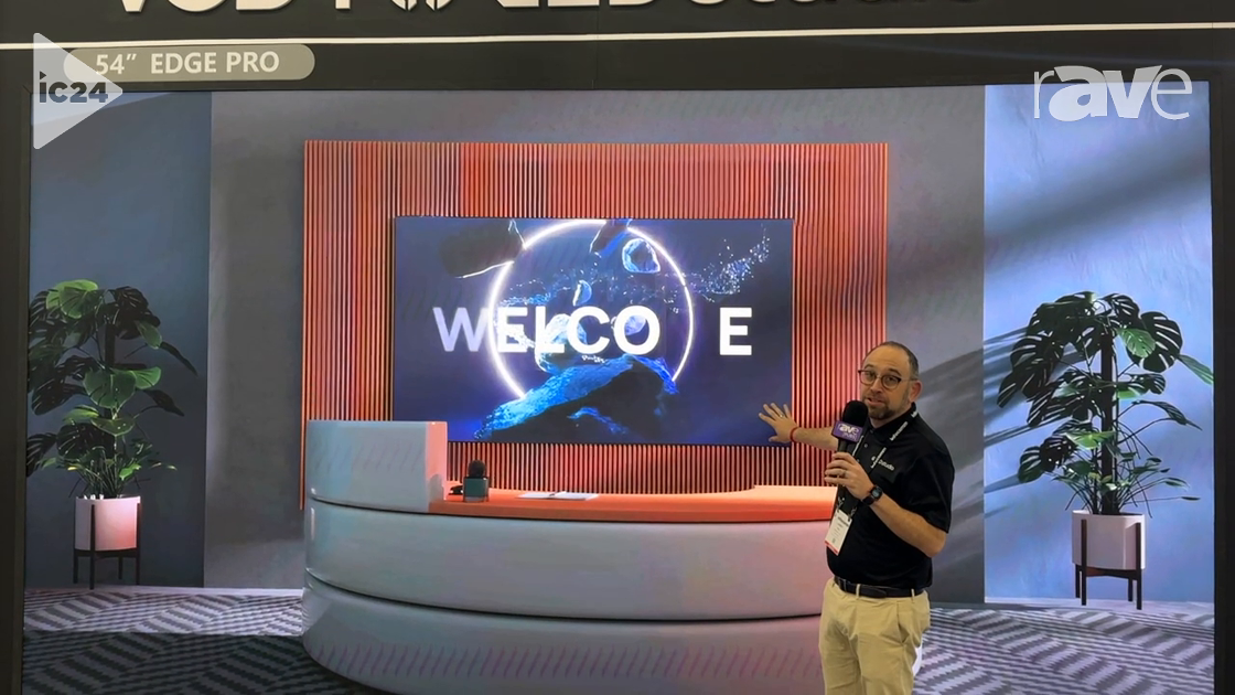 InfoComm 2024: LEDstudio Showcases 54″ Edge Pro, a 4K Indoor COB dvLED Display – rAVe [PUBS]