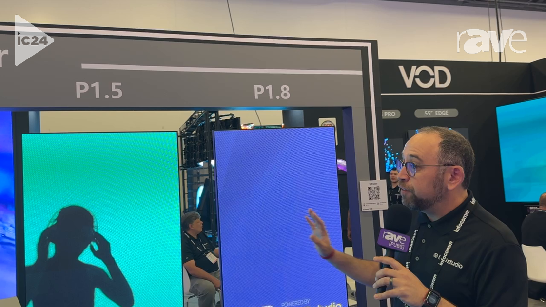 InfoComm 2024: LEDstudio Shows V-POSTER Range of Indoor, Fine Pitch, Mobile dvLED Poster ...