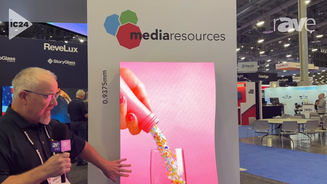 InfoComm 2024: Media Resources Showcases TruView Flex, a Flexible Flip-Chip GOB .9mm dvLED ...