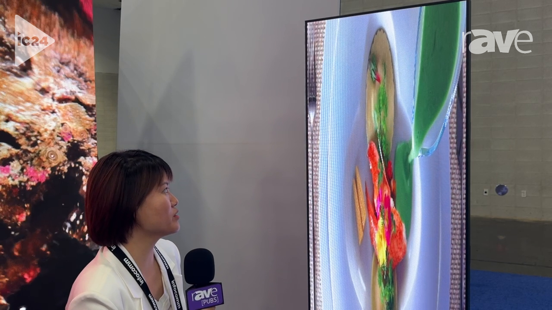 InfoComm 2024: Highlight Shows P1.8 Poster GOB dvLED Display in Optic ...
