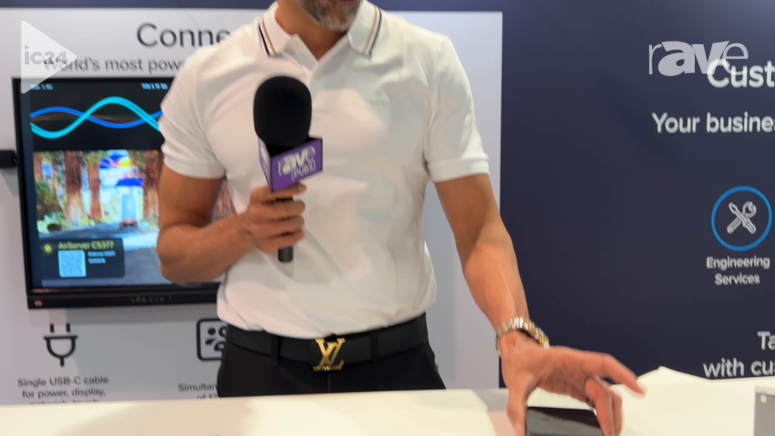 InfoComm 2024: AirServer Presents Single-Cable AirServer Connect 3 Airplay Receiver with Mount ...