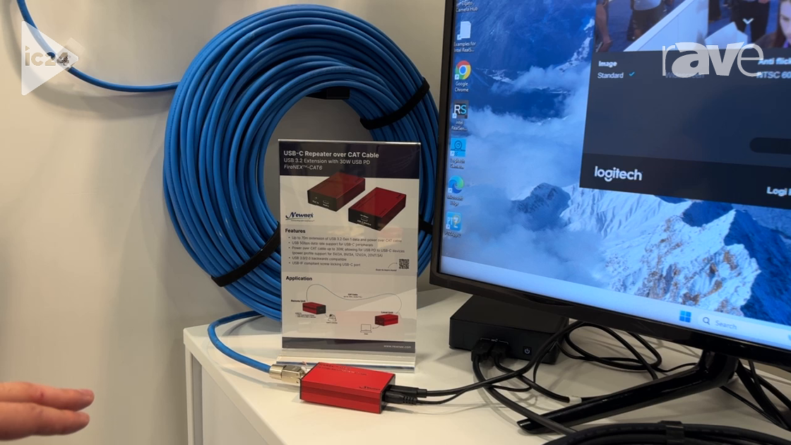 InfoComm 2024: Newnex Showcases USB-C Extender Over CAT Cable – rAVe [PUBS]