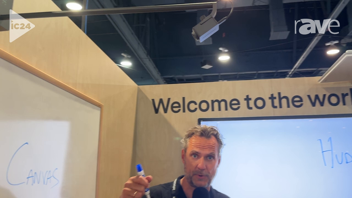 InfoComm 2024: Huddly Showcases Its Canvas AI Whiteboard Camera For ...