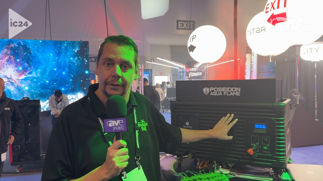 InfoComm 2024: Froggy’s Fog Introduces the Poseidon Aqua Flame Effect ...
