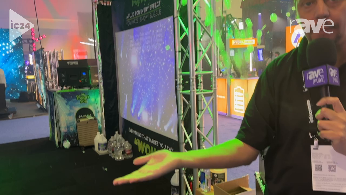 InfoComm 2024: Froggys Fog Shows Fobbles F8 Pro Fog Bubble Machine With ...