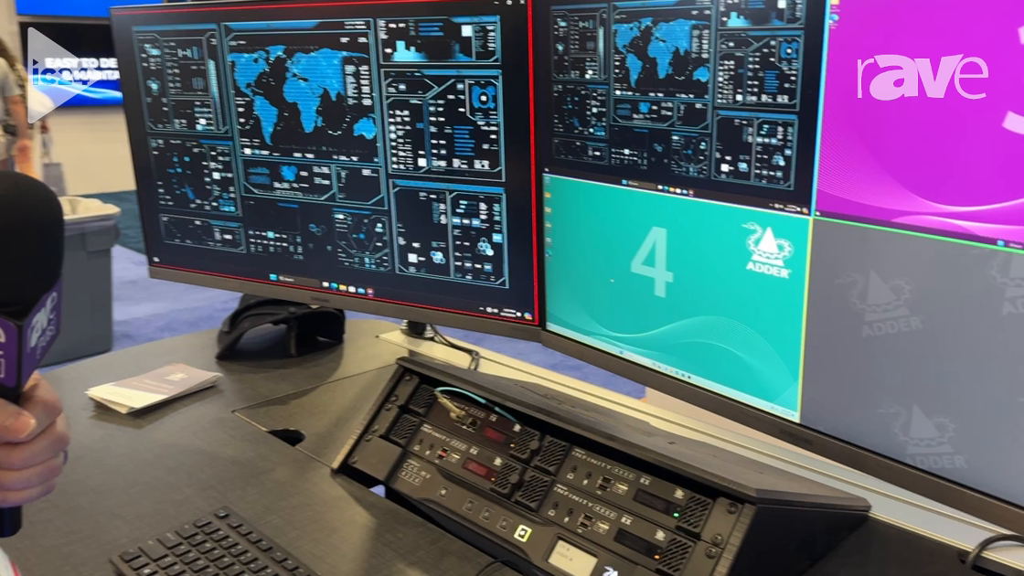 InfoComm 2024: Adder Technology Shows ADDERView CCS-MV Multi-Viewer Range for Command and ...