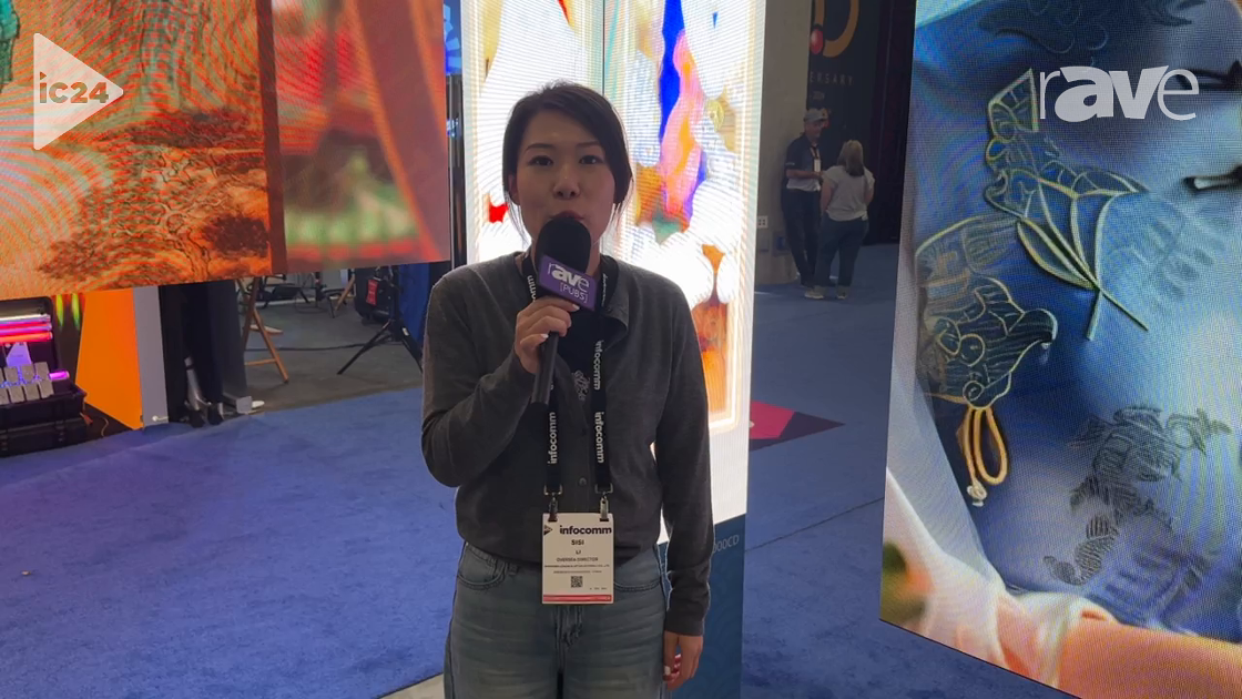 InfoComm 2024: Longrun LED Highlights I-Board Series P1.25 dvLED Display With a Slim, Sleek ...