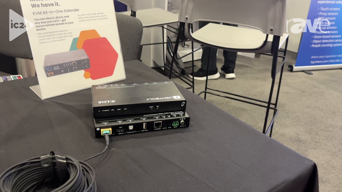 InfoComm 2024: VITEX Shows LXL-301-TR All-in-One Video Extender With ...