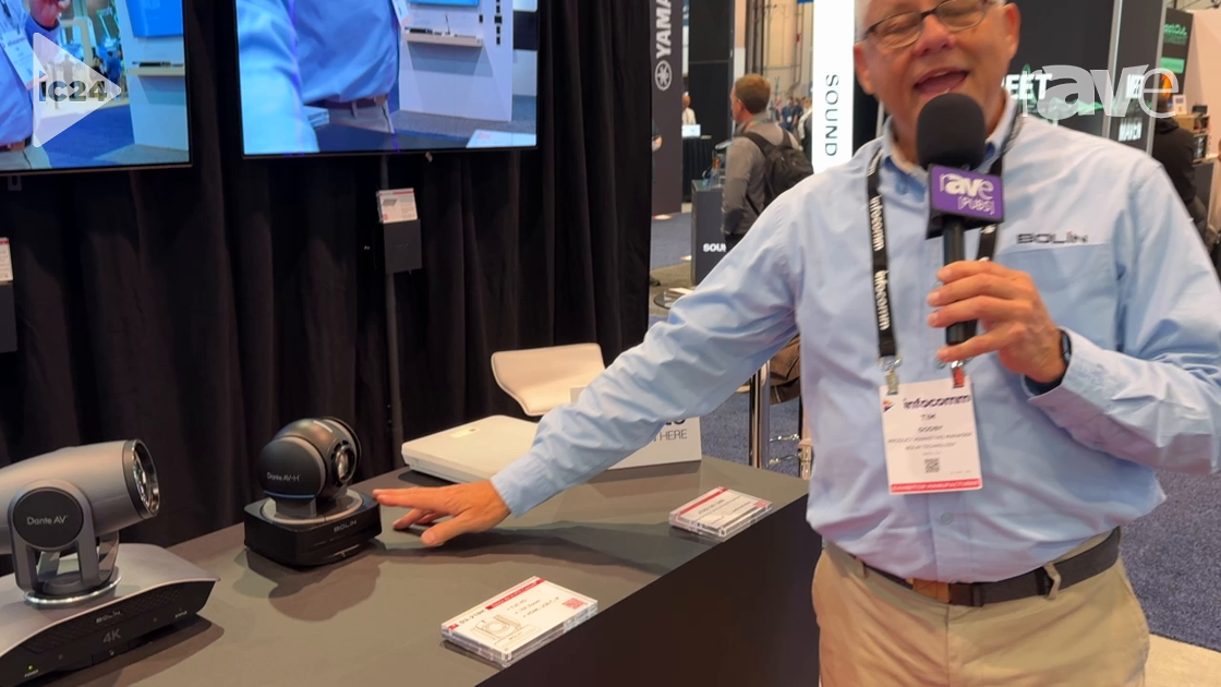 InfoComm 2024: Bolin Technology Shows D2-210H Dante AV-H PTZ Camera in Full HD With 10x Zoom ...