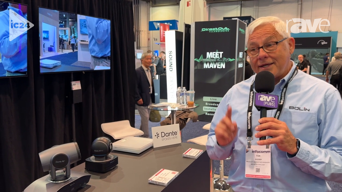 InfoComm 2024: Bolin Technology Shows Off D412 Dante AV Ultra PTZ Camera With 12x Zoom – rAVe [PUBS]