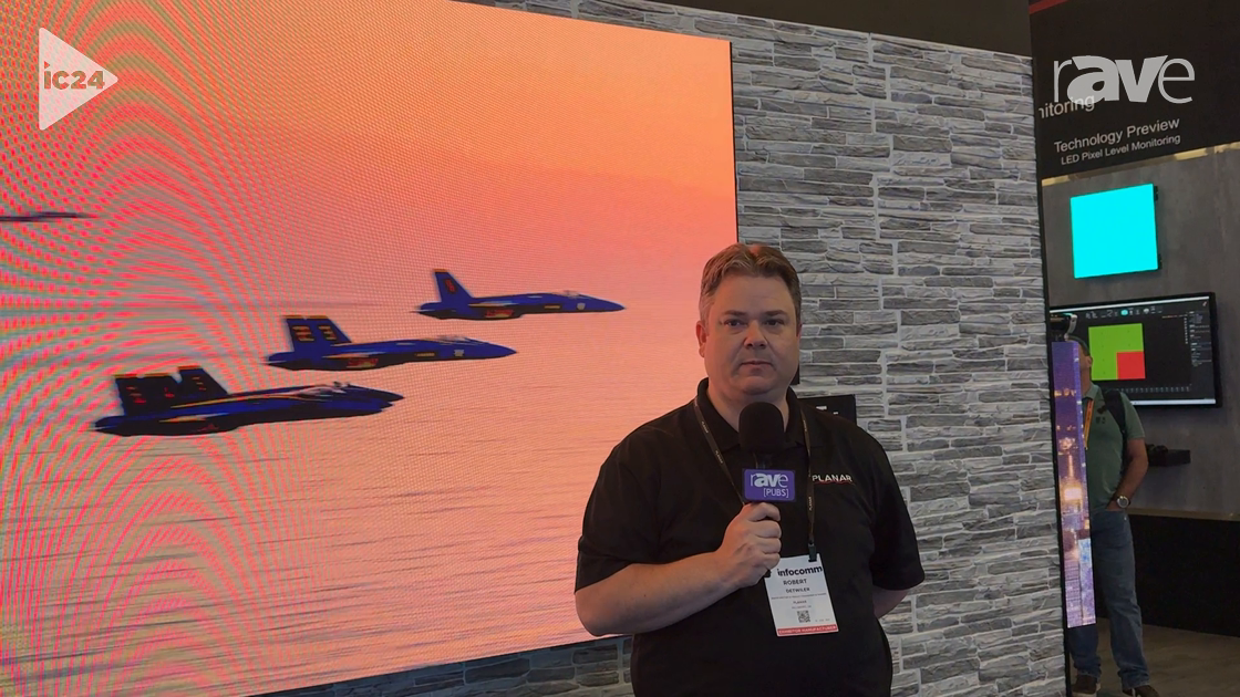 InfoComm 2024: Planar Features Luminate Ultra W Series, a Fine Pixel ...