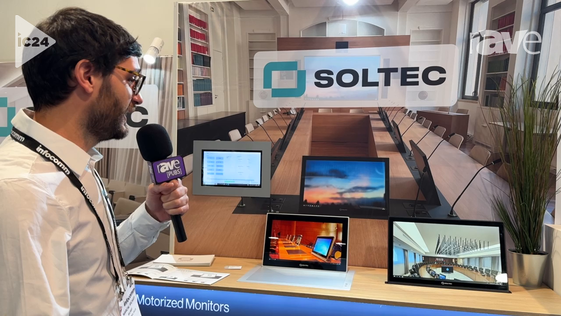 InfoComm 2024: Soltec Shows RET-S Line Motorized Monitor With a Built ...