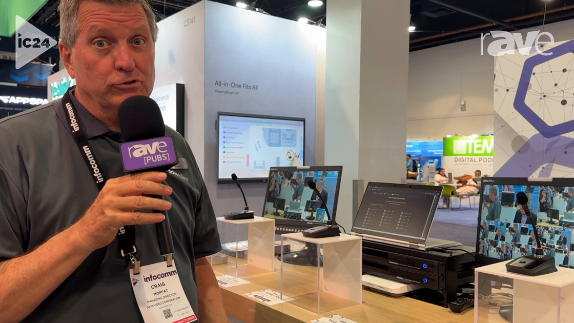 InfoComm 2024: Datavideo Intros VoiceTrx100 Voice Tracking Control Interface, Adds Camera ...