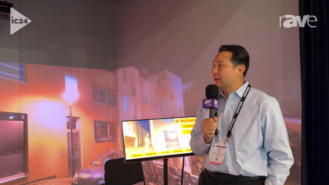 InfoComm 2024: AWOL Vision Demos 3500 MAX Laser Projector in 270-Degree ...