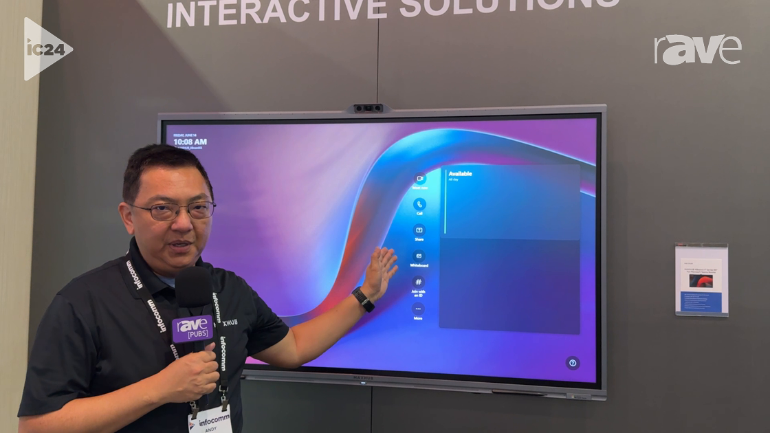 InfoComm 2024: MAXHUB Shows XBoard V7 Series 65-Inch Interactive Flat Panel for Microsoft Teams ...