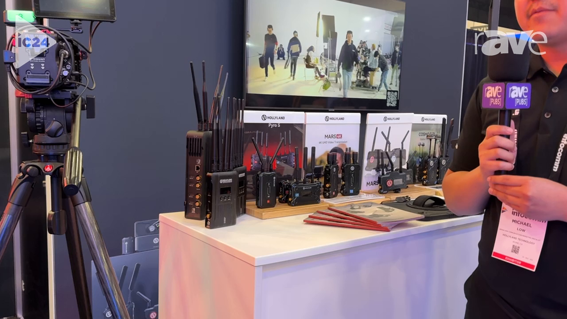 InfoComm 2024: Hollyland Technology Features Pyro Series Wireless Video Transmission System ...