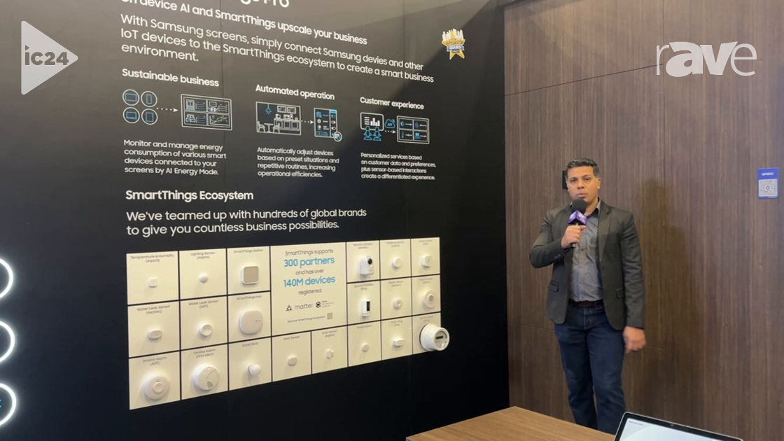 InfoComm 2024: Samsung Adds SmartThings Pro IoT Dashboard with Knox ...
