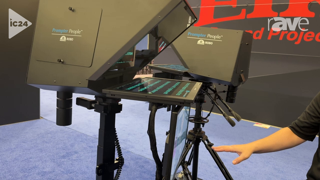 InfoComm 2024: Prompter People Presents Robotic Power Pedestal and ROBO ...