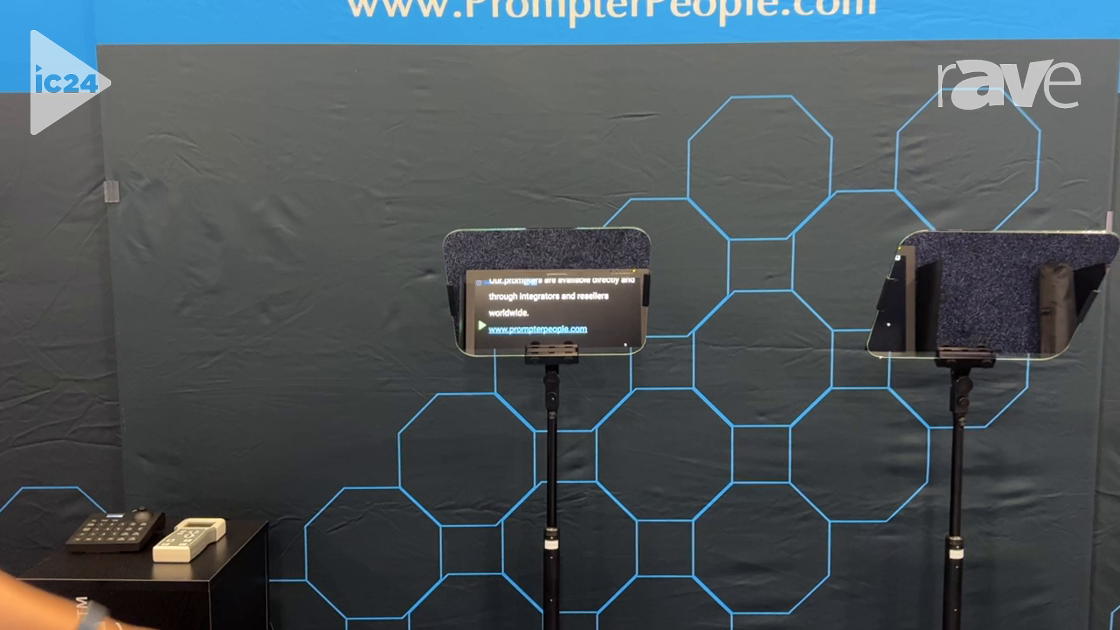 InfoComm 2024: Prompter People Shows Off Auto Stepper Rising Stage ...