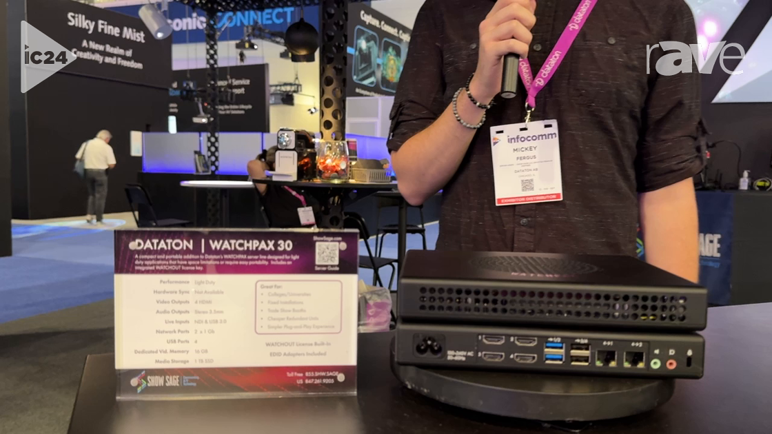 InfoComm 2024: Dataton Introduces WATCHPAX 30, a Small, Budget-Friendly ...